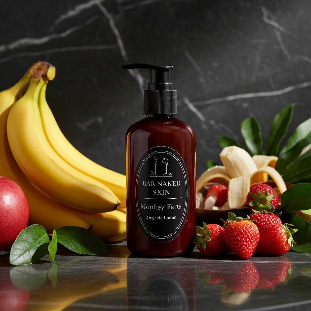 Monkey Farts Natural Body Lotion – BAR NAKED SKIN